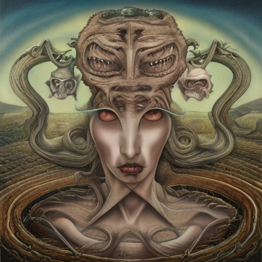Lexica - Album cover art, by mark ryden, by evelyn de morgan, by hr ...