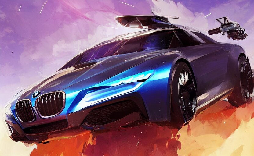 bmw vehicule concept design super cars engine rocket league tank ...