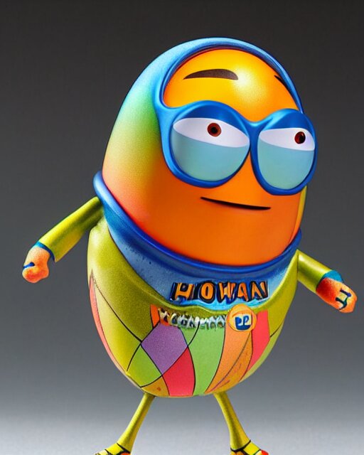 Howard Moon as a Pixar figurine, vibrant, hyperrealistic, Maxima ...