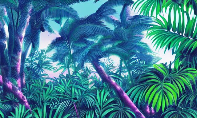 Lexica - Vaporwave Jungle