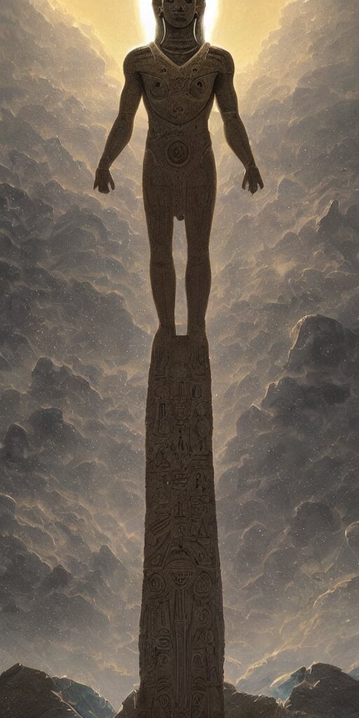 Lexica - Symmetry!! anunaki god overlooking the earth, ancient ...