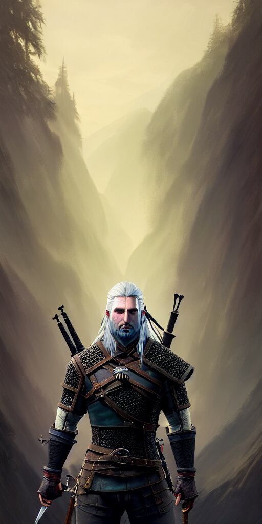 Lexica - The gerald of rivia, witcher 3, extremely detailed digital ...