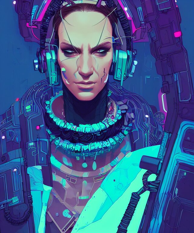 Lexica - A portrait of a cyberpunk raver, cyberpunk!, fantasy, elegant ...