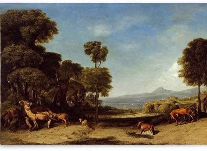 Lexica - Highly detailed landscape of the african velt, animals ...