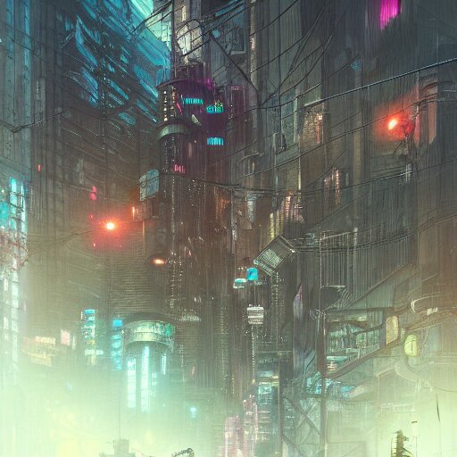 Lexica - Rpg battlemap of a cyberpunk city, greg rutkowski, dramatic ...