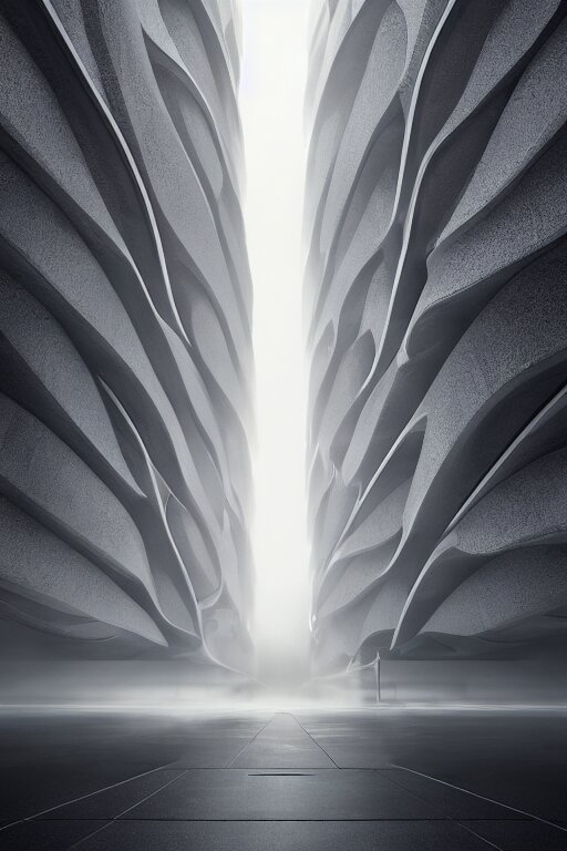 Lexica - Professional landscape photograph of a single massive ...