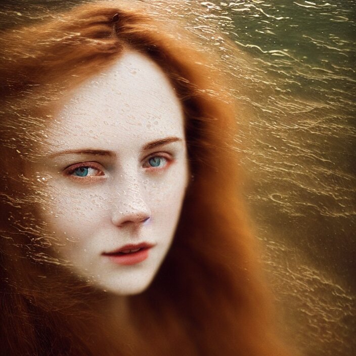 Kodak Portra 400, 8K,ARTSTATION, Caroline Gariba, soft light, vo ...