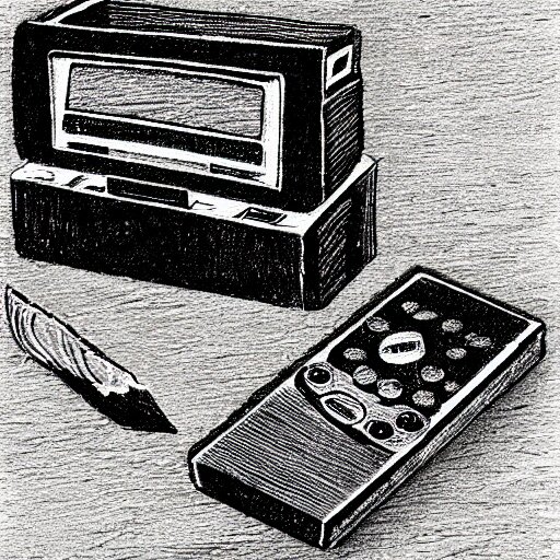 Lexica - Videocassette drawing