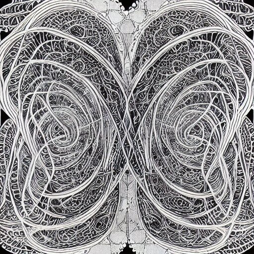 Lexica - “geometrically incomprehensible surreal order of double helix ...