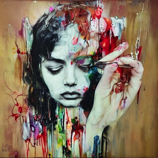 Lexica - “ sensual portrait in a female art student ’ s apartment ...