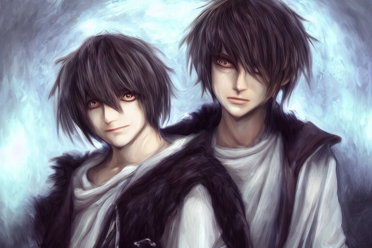 Lexica - L · lawliet, hunchback, death note ， d & d, fantasy, portrait ...