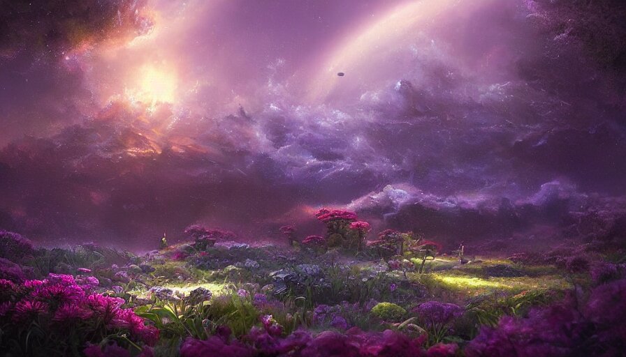 Lexica - The garden at the end of the universe, trippy, jessica rossier ...