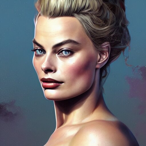 Lexica - Margot Robbie, intricate, highly detailed, digital painting ...