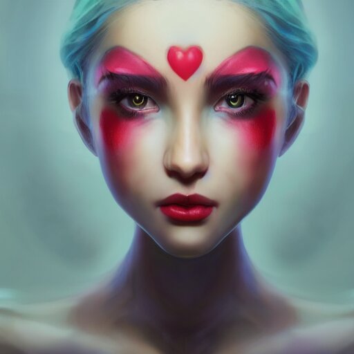 Lexica - Portrait of beautiful girl with luscious full pouty lips ...