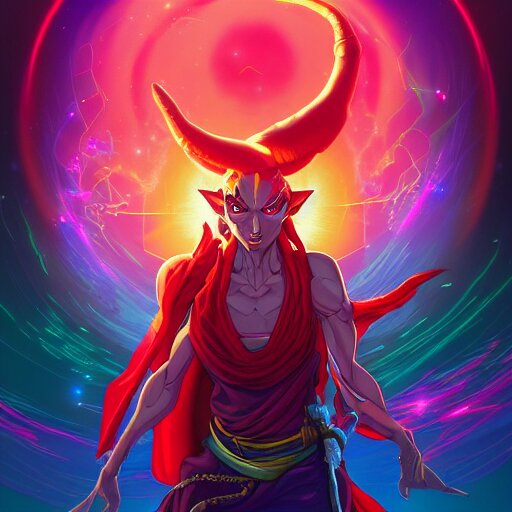 Lexica - A genie with phenomenal cosmic power, by dan mumford, yusuke ...