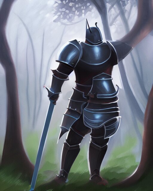 Lexica - Concept art of a thicc knight, wearing heavy medival knight ...