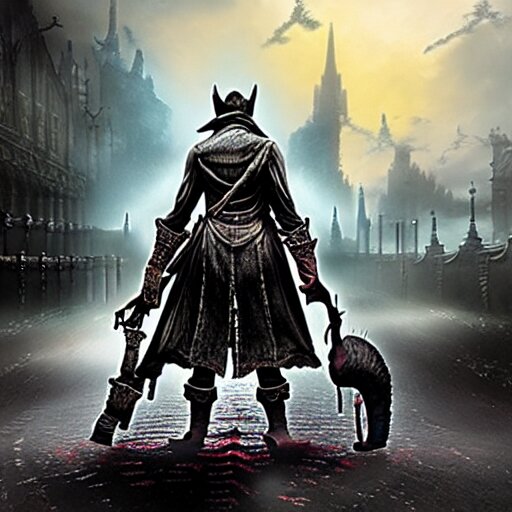 Lexica - Bloodborne but with cats