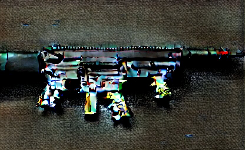 Lexica - Minimalist m4 carbine inspired by Tesla, studio lighting ...