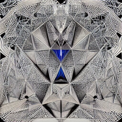 Lexica - “geometrically incomprehensible surreal order of triangles ...