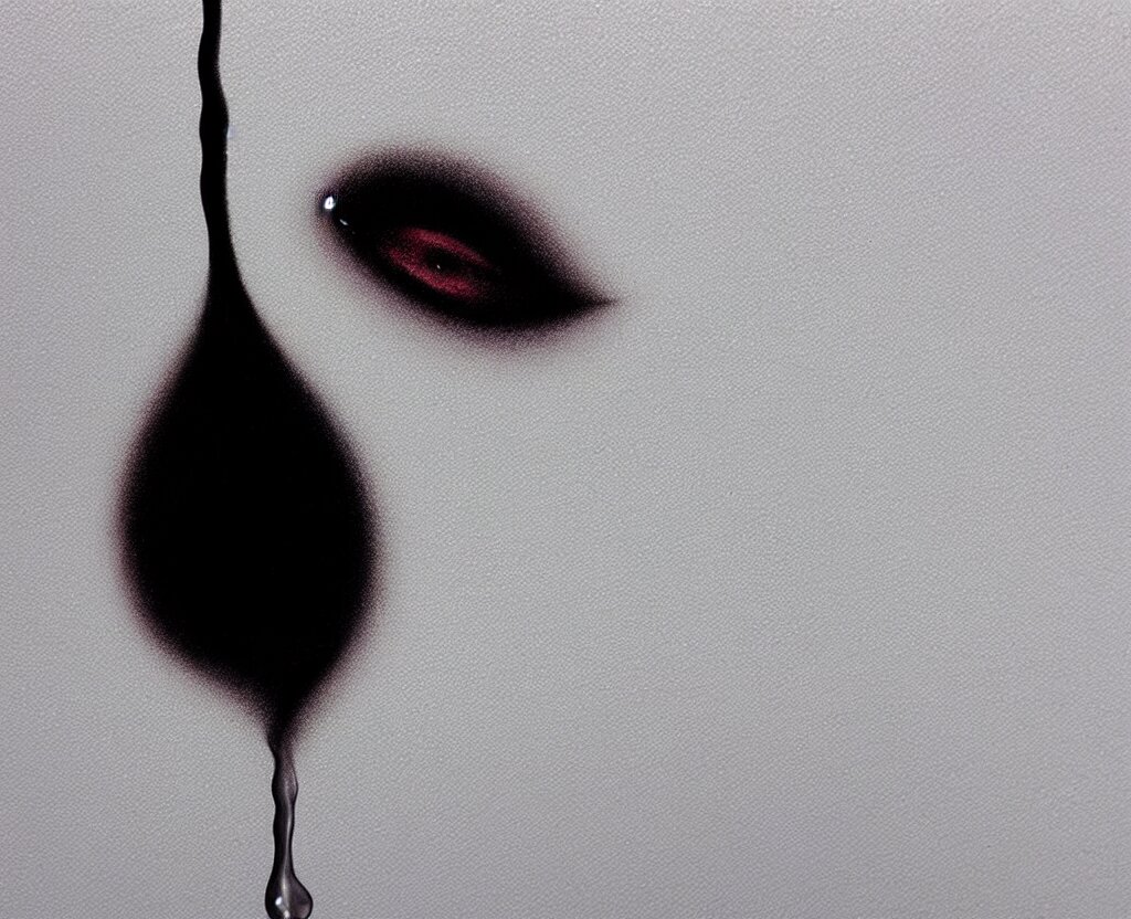 Lexica - Beautiful matte airbrush of a glossy water drop dripping on a ...