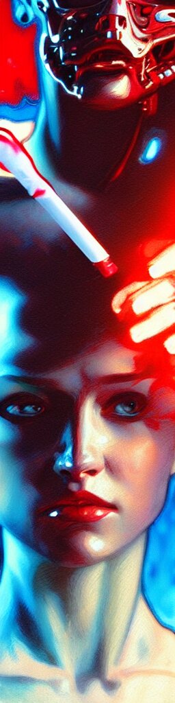 Lexica - The Terminator holding a lollypop, sharp focus, intricate ...