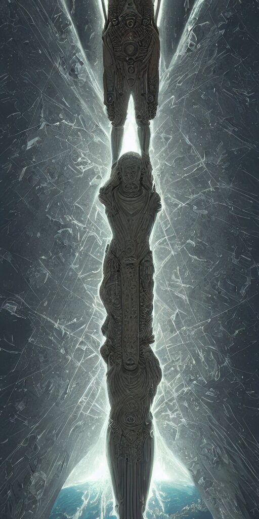 Lexica - Symmetry!! anunaki god overlooking the earth, ancient ...