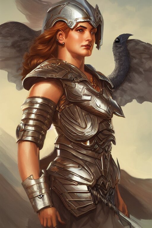 Lexica - Amazon valkyrie athena, d & d, fantasy, portrait, highly ...
