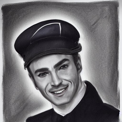 Lexica - A seafairing gay french man with a snooty smug smile, sailor's ...