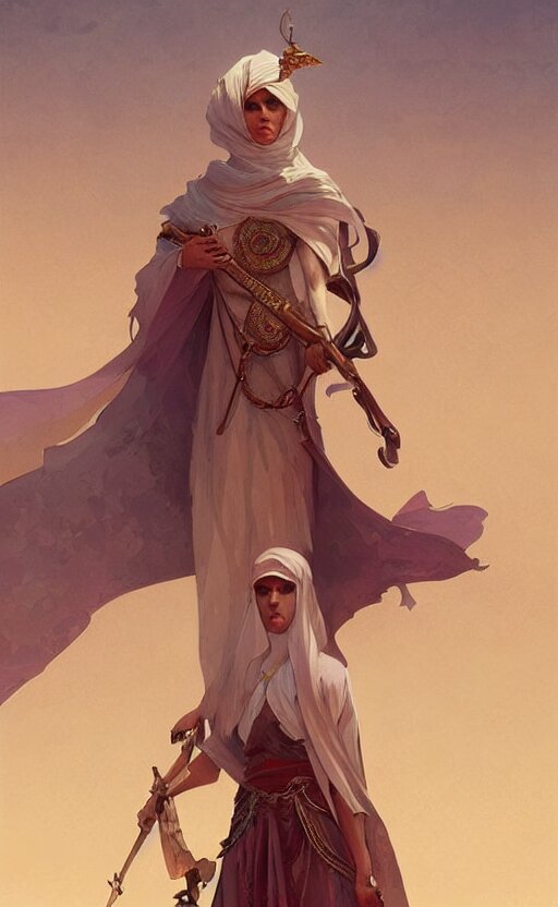Lexica - A personification of the country saudi arabia, highly detailed ...