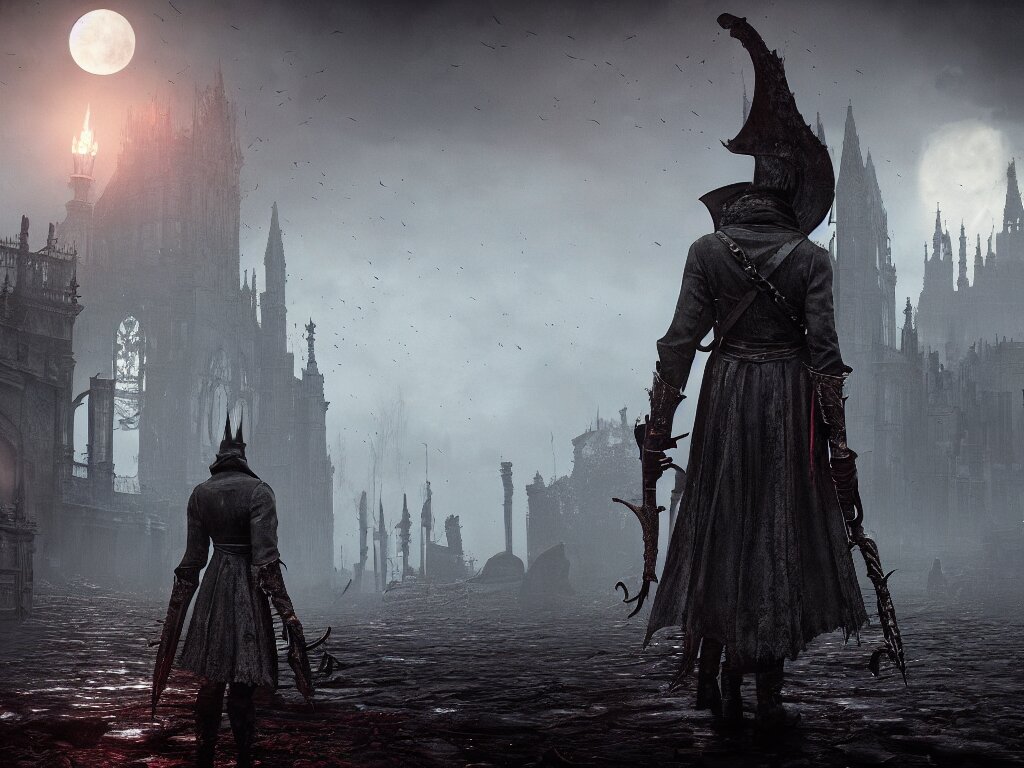 Lexica - Bloodborne 2, dark, nighttime, victorian england style, horror ...
