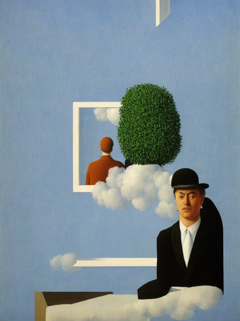 Lexica - The window by rene magritte, detailed painting, hd, hq, high ...