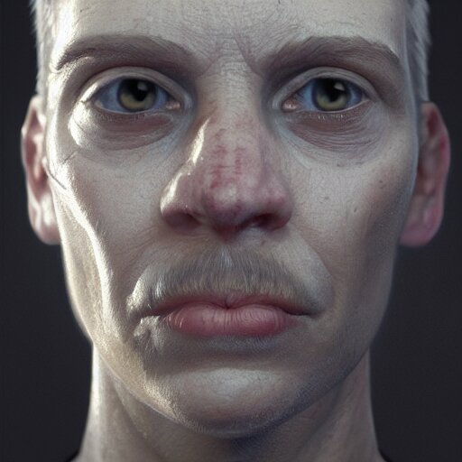 Lexica - A realistic human face by seb mckinnon, cgsociety, unreal engine