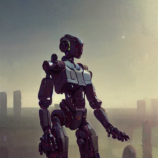 Lexica - A giant female robot, digital art, 8 k resolution, mech ...
