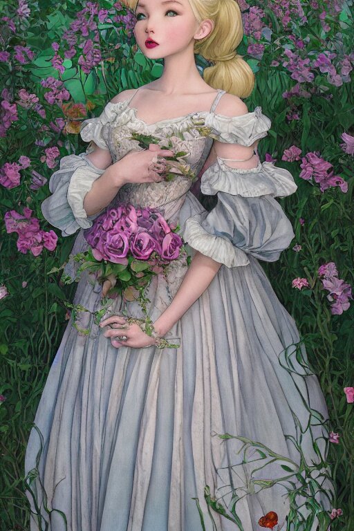 Lexica - A beautiful hyperdetailed portrait render of dove cameron as a ...