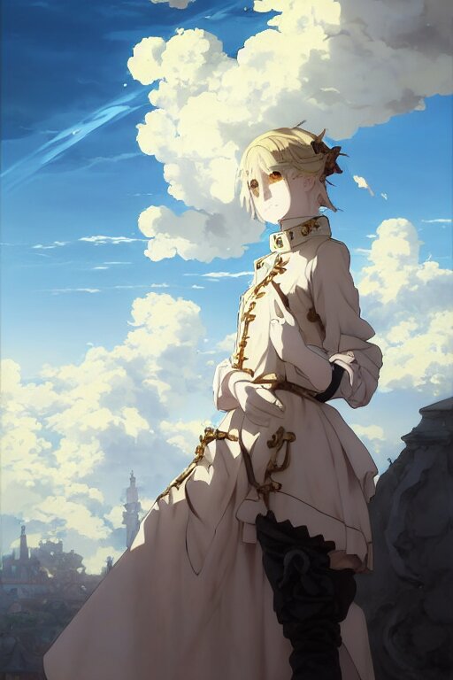 Lexica - Baroque oil painting anime key visual full body portrait ...