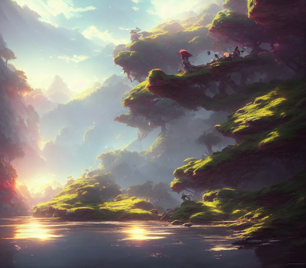 Lexica - Beautiful landscape, details, sharp focus, illustration, by ...