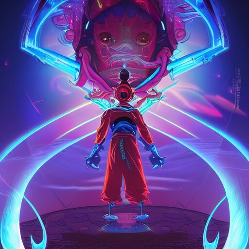 Lexica - A genie with phenomenal cosmic power, by dan mumford, yusuke ...