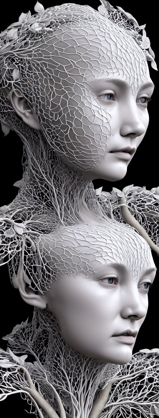 Lexica - Complex 3d render ultra detailed of a beautiful porcelain ...