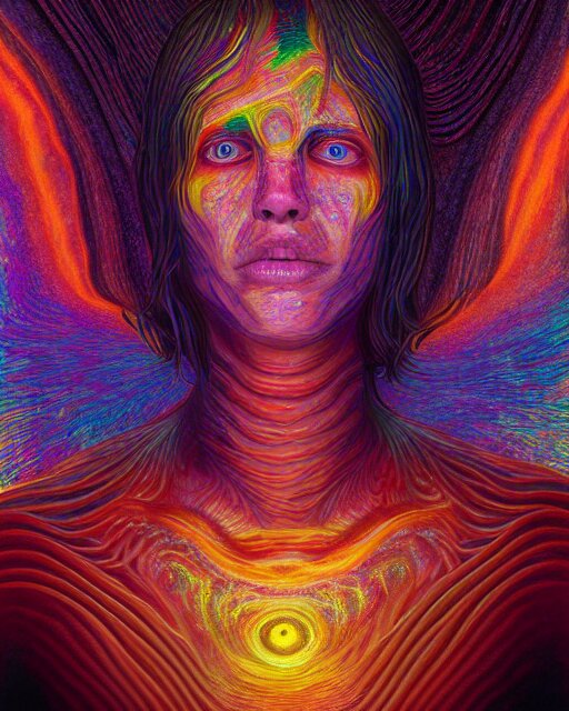 Lexica - Portrait ultra dimensional fork entity, accidentally tripping ...