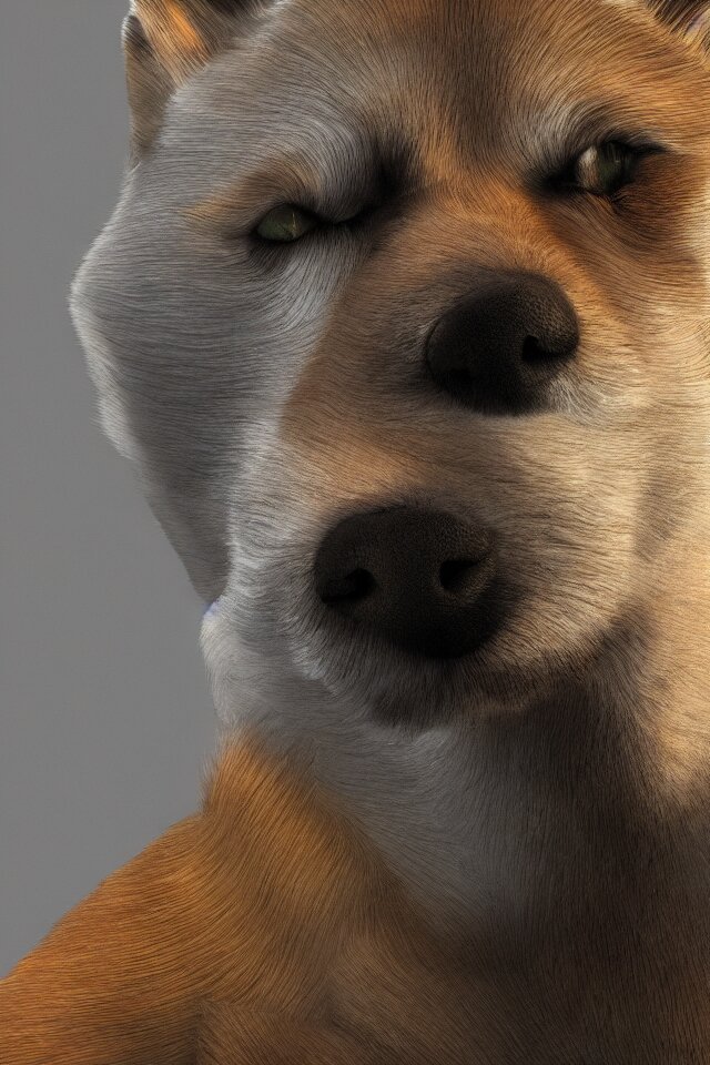 Lexica - A portrait of the doge meme, hyperrealistic, rtx, studio ...