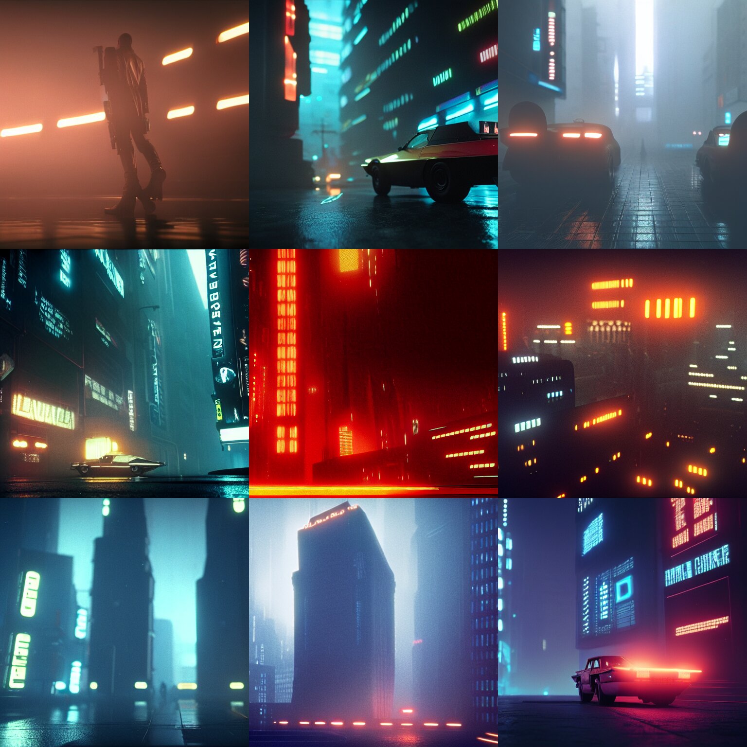 Lexica - Blade Runner, 1955, HD, 4K, octane render