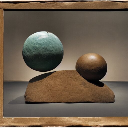 Lexica - A three color offset photography of single surrealist object ...