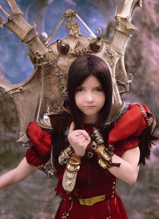 Lexica - A full portrait photo of real - life princess garnet final ...