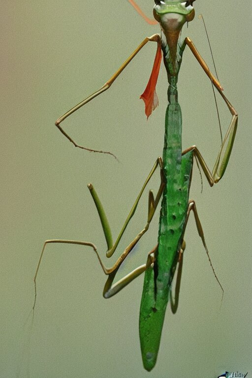 Lexica - Praying mantis, by lucy arnold