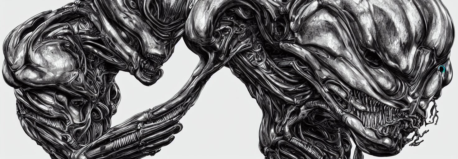 Lexica - Engineer alien face by Artgerm, xenomorph alien, highly ...