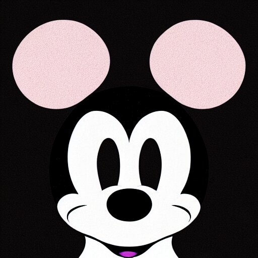 Lexica - An extremely psychedelic portrait of mickey mouse, surreal ...