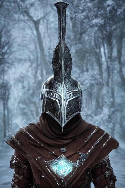 Lexica - Soul knight mage frost warrior helmet skyrim mask elder ...