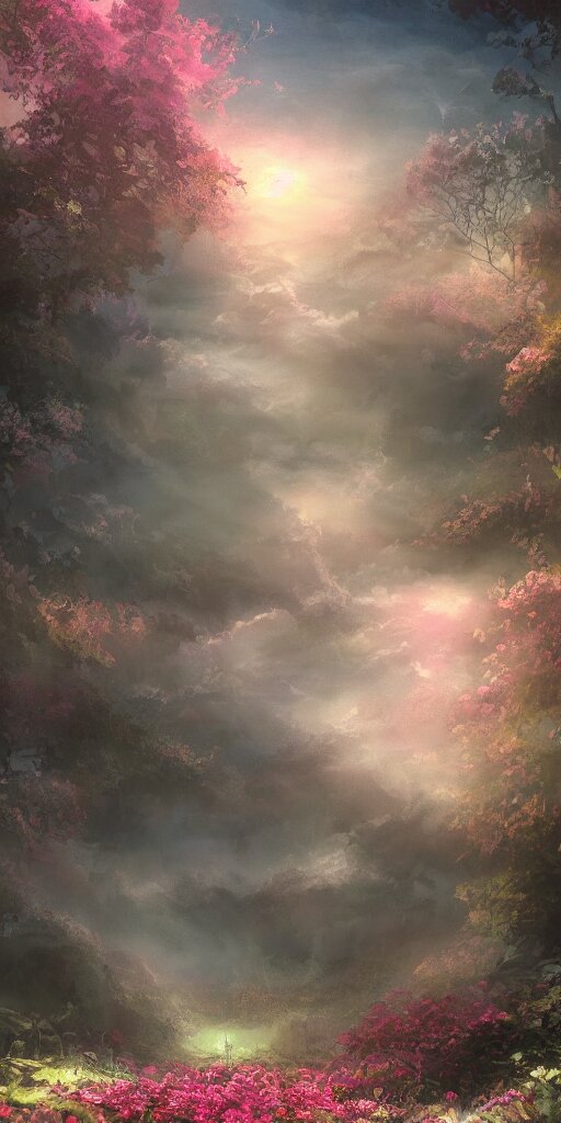 Lexica - A painting of the place we go when we die, digital art ...