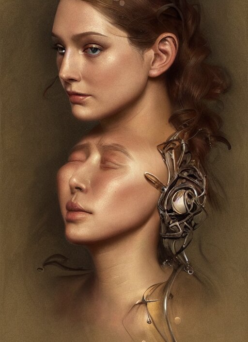 a highly detailed photo of very intricate female face portrait ...