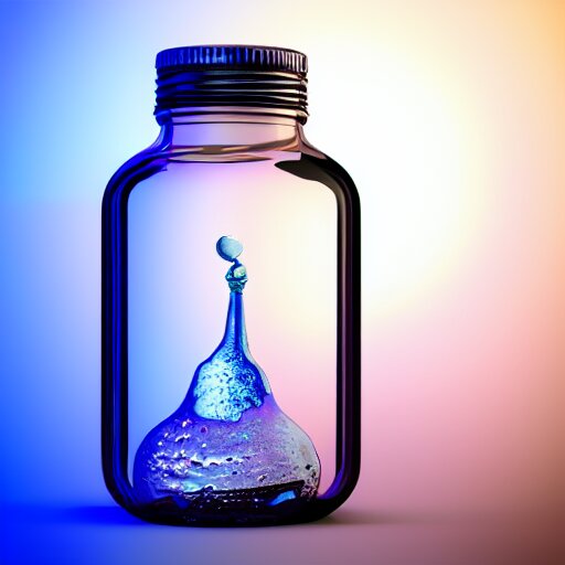 Lexica - A human head in a bottle in water art manipulation shape, on ...